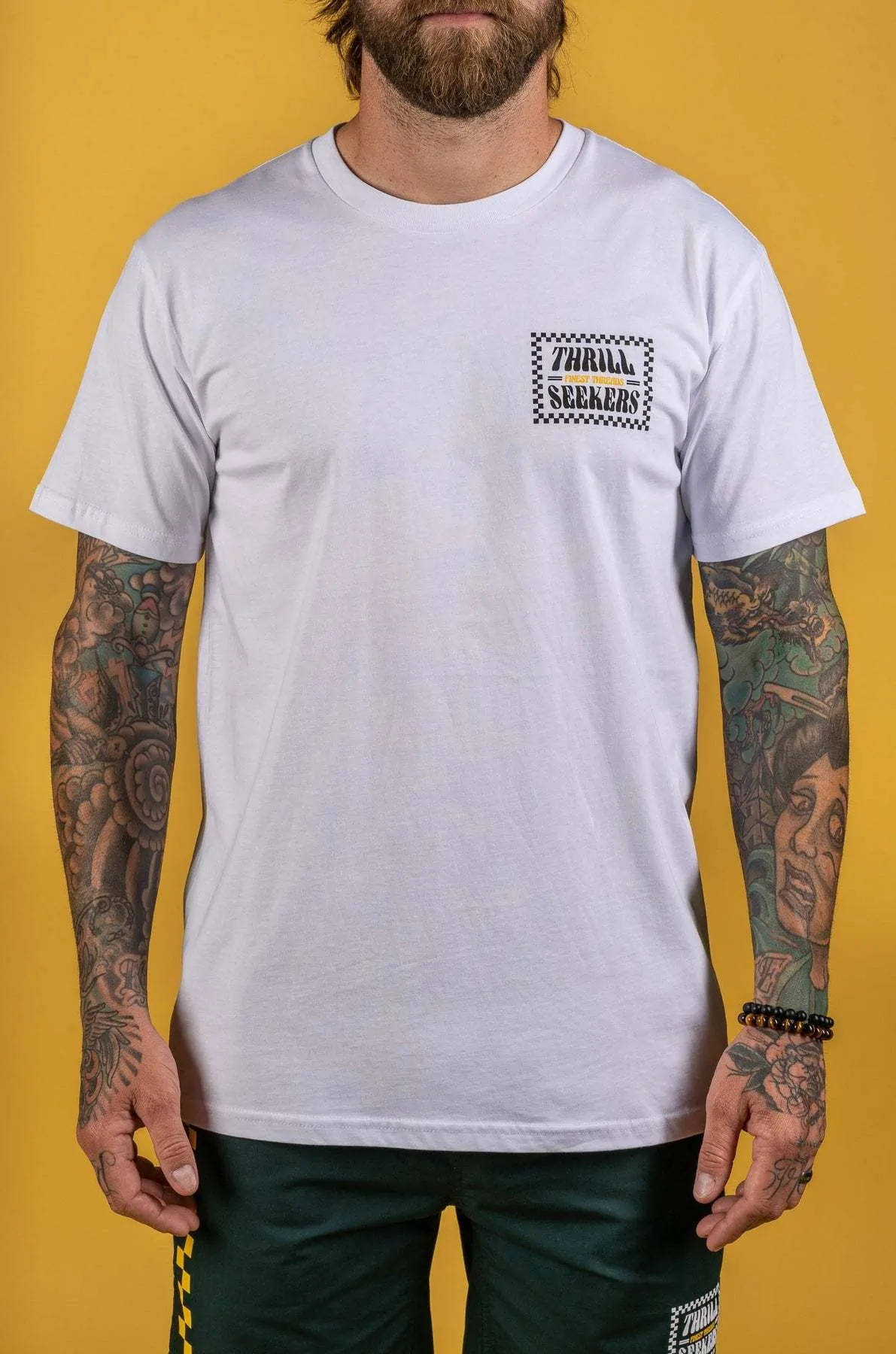 Finest Threads Tee - White | Rival Ink Design Co