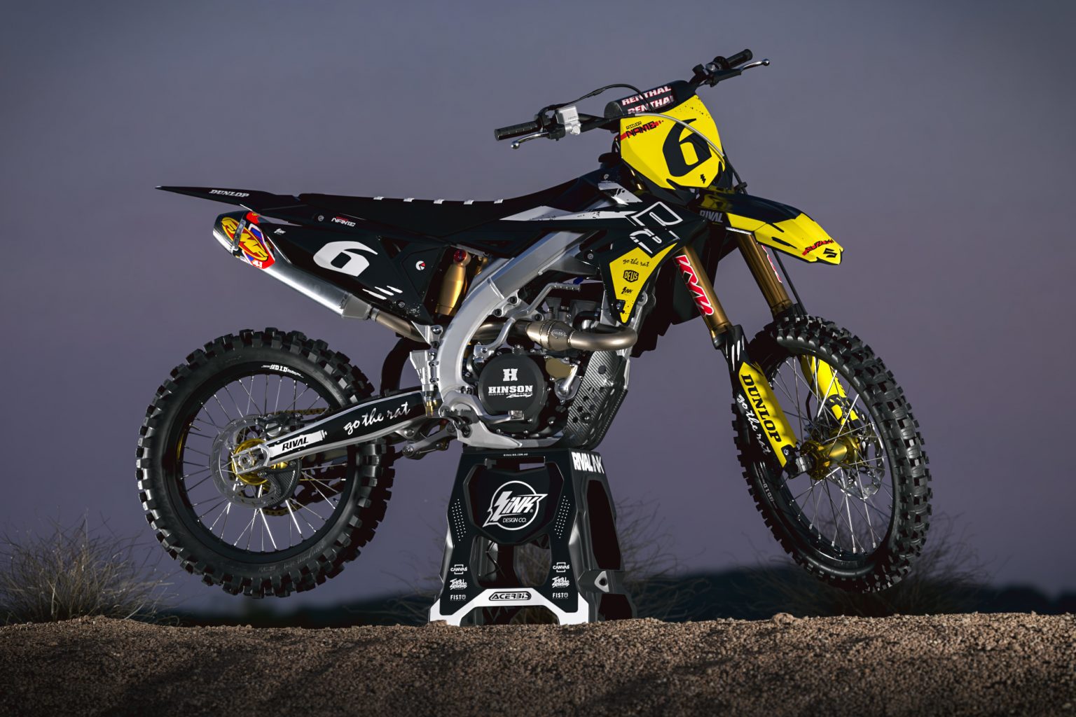 Suzuki ORIGIN Graphics Kit | Rival Ink Design Co