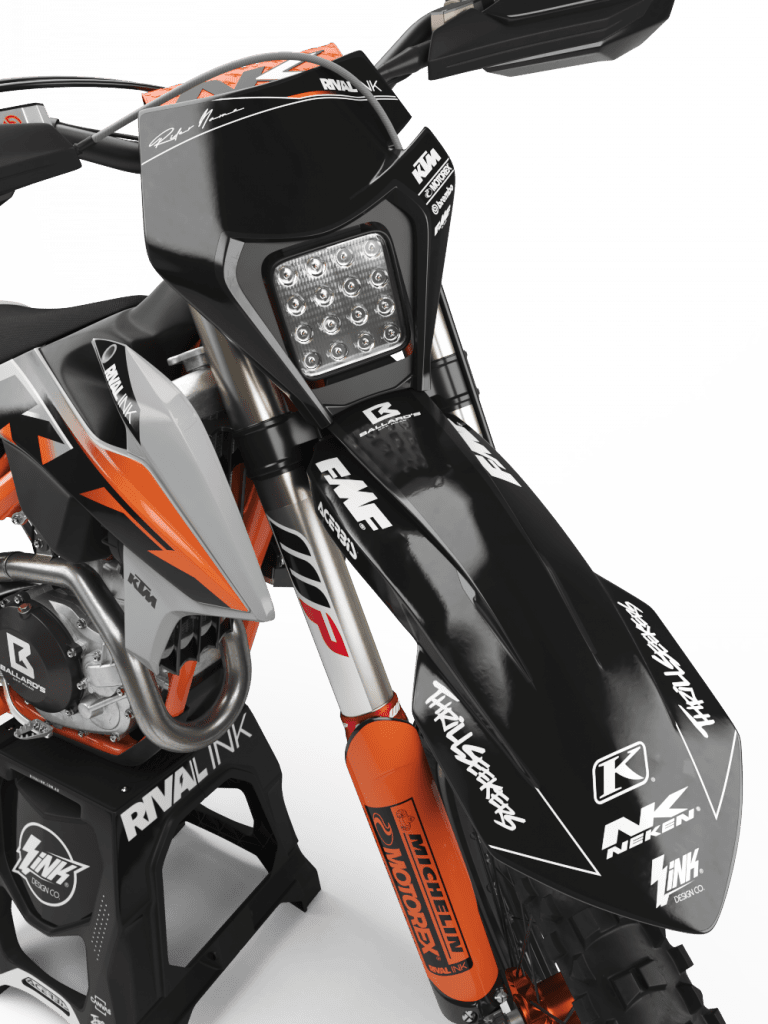 KTM ESCAPADE GREY Graphics Kit | Rival Ink Design Co