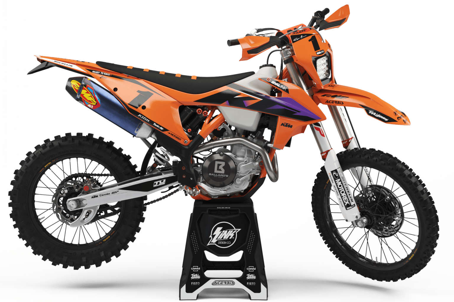 KTM Factory Graphics - Stand Out with a KTM Factory Graphics Kit
