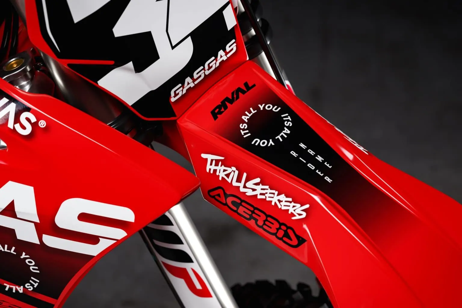 GASGAS CRIMSON Graphics Kit | Rival Ink Design Co