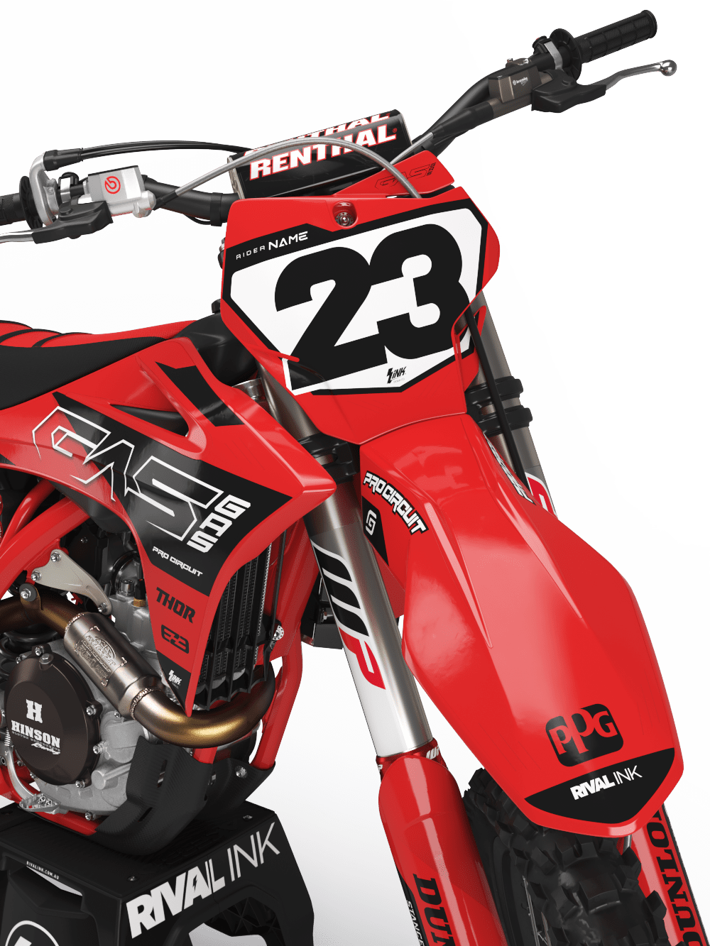 GASGAS FRICTION Graphics Kit – Rival Ink Design Co