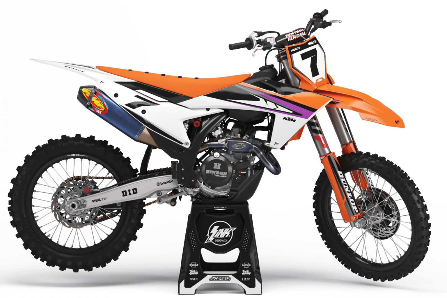 KTM Factory Graphics - Stand Out with a KTM Factory Graphics Kit