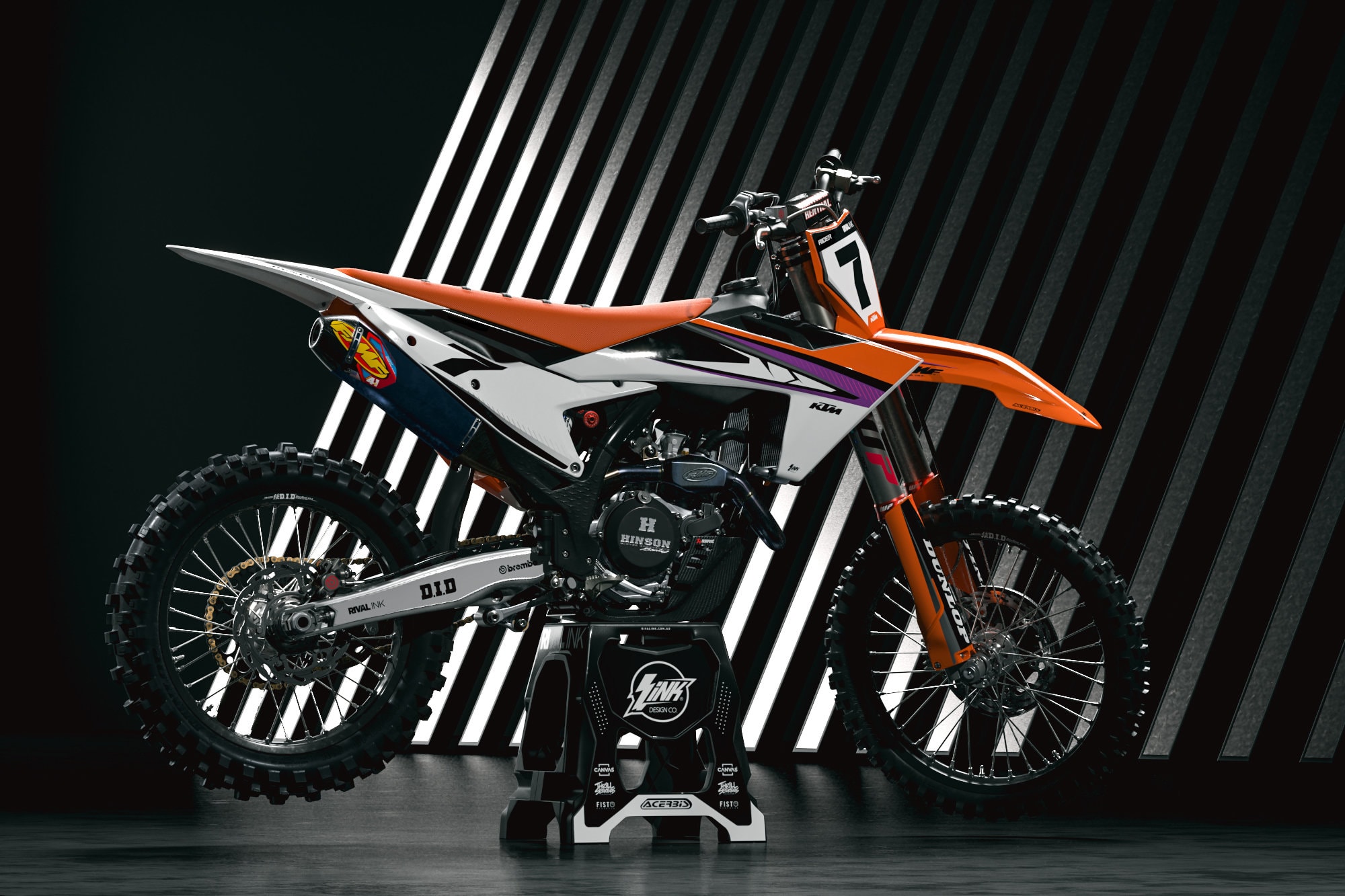KTM STACKED Graphics Kit – Rival Ink Design Co