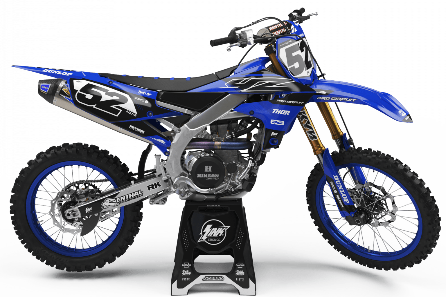 Yamaha FRICTION Graphics Kit | Rival Ink Design Co