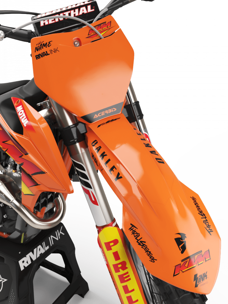 KTM RETRO 96 Graphics Kit | Rival Ink Design Co