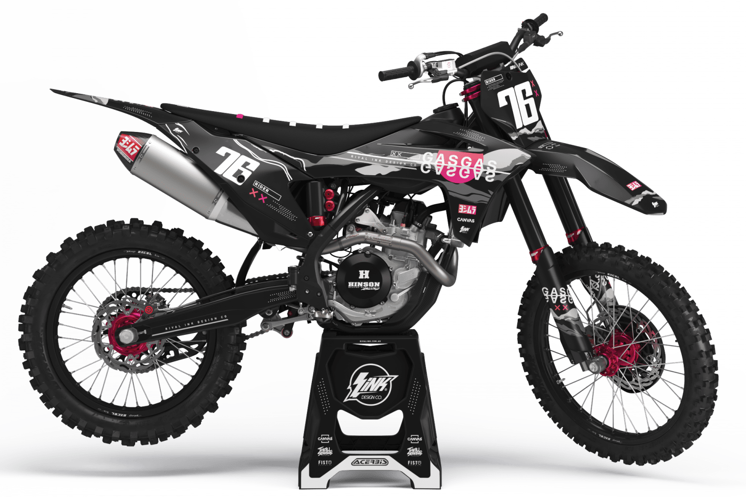 GASGAS CORNER Graphics Kit | Rival Ink Design Co