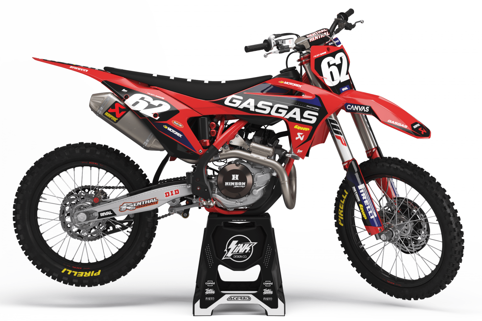 GASGAS FUSION Graphics Kit | Rival Ink Design Co