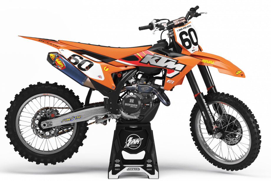 KTM RETRO FIVE-FORTY Graphics Kit | Rival Ink Design Co