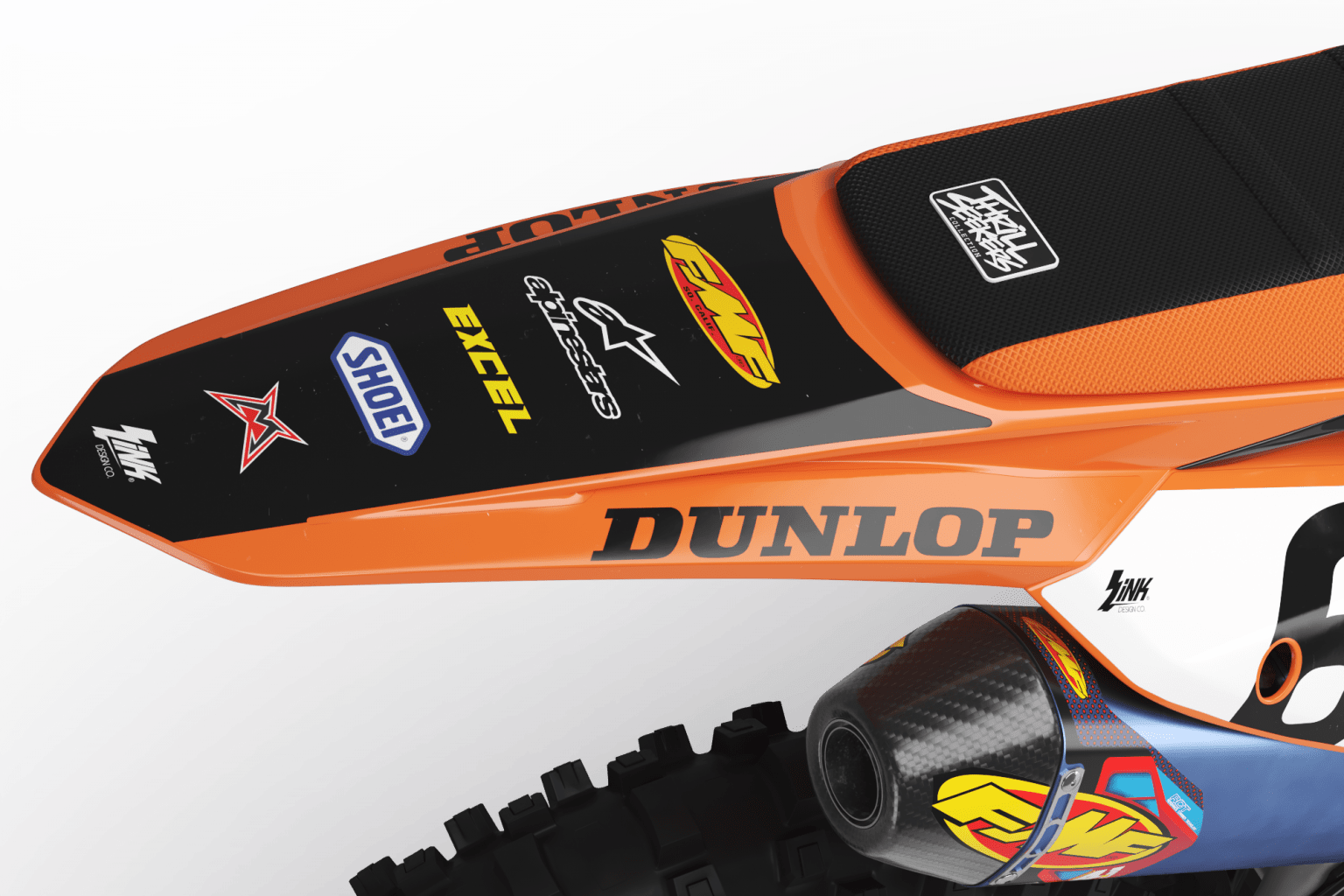 KTM RETRO FIVE-FORTY Graphics Kit | Rival Ink Design Co