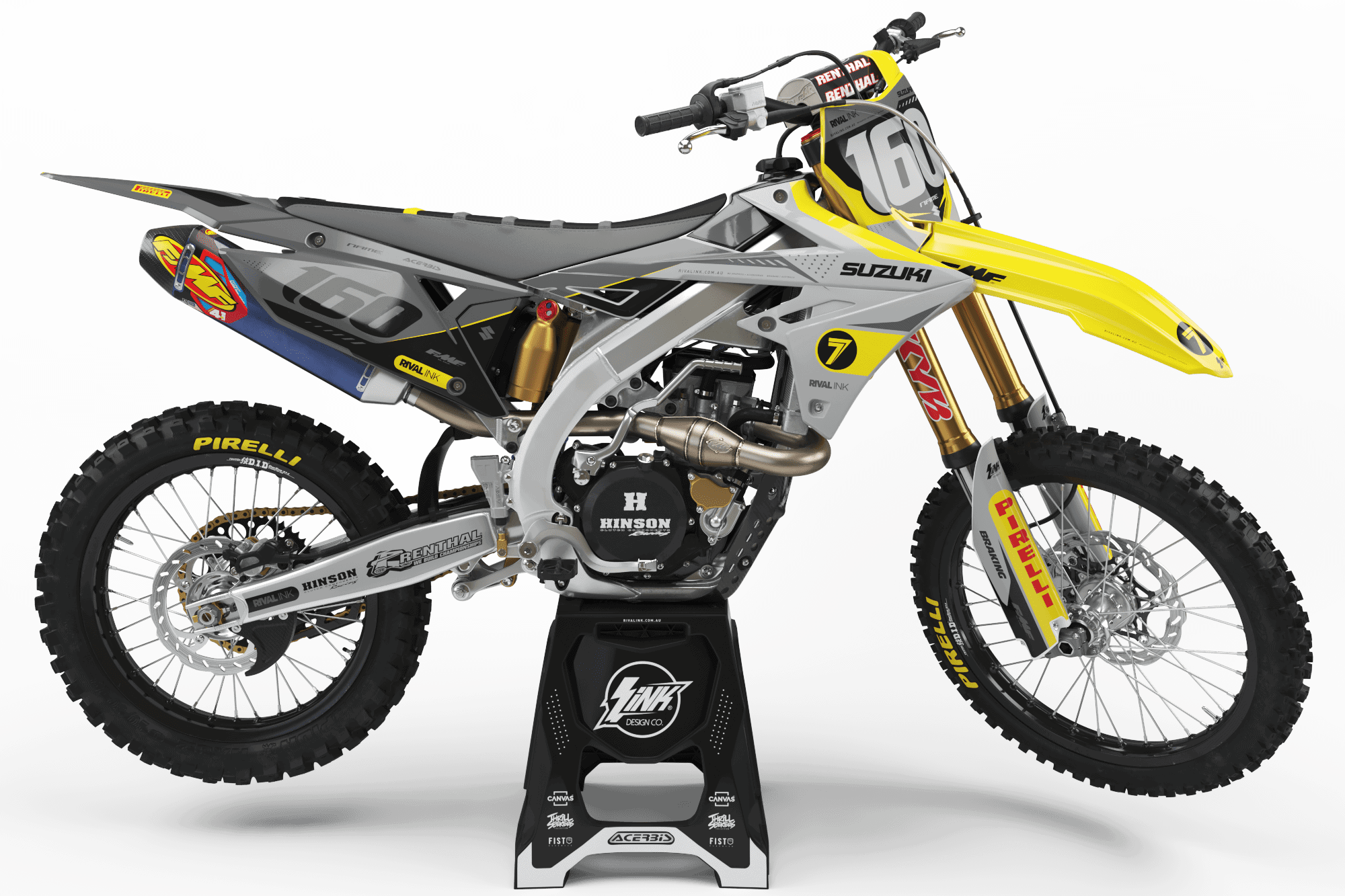 Suzuki Graphics Kits - Order Custom Suzuki Decals for Your Bike