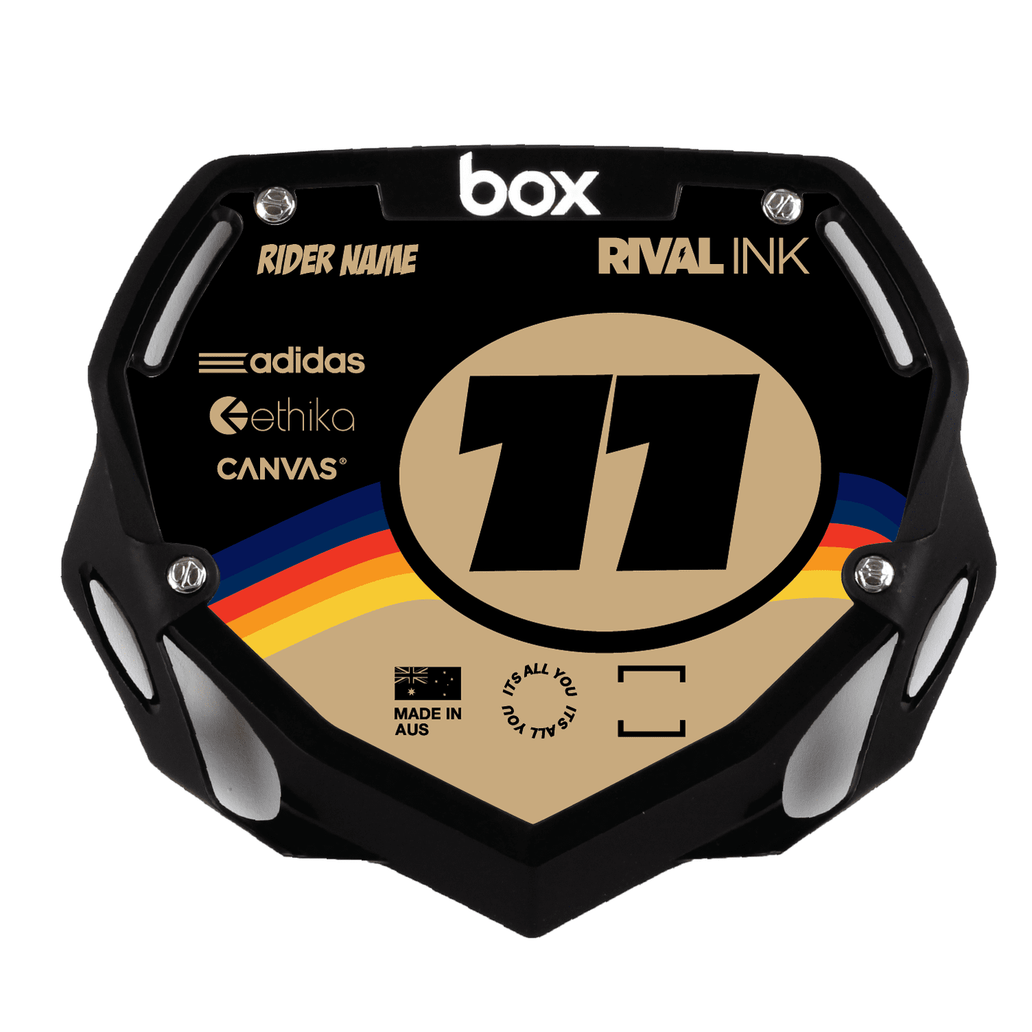 BOX CUSTOM BMX PLATE 'ODYSSEY' | Rival Ink Design Co