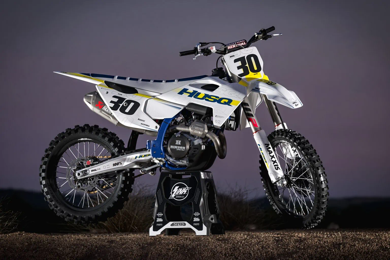 Husqvarna RADICAL WHITE Graphics Kit | Rival Ink Design Co Husqvarna RADICAL WHITE Graphics Kit | Rival Ink Design Co