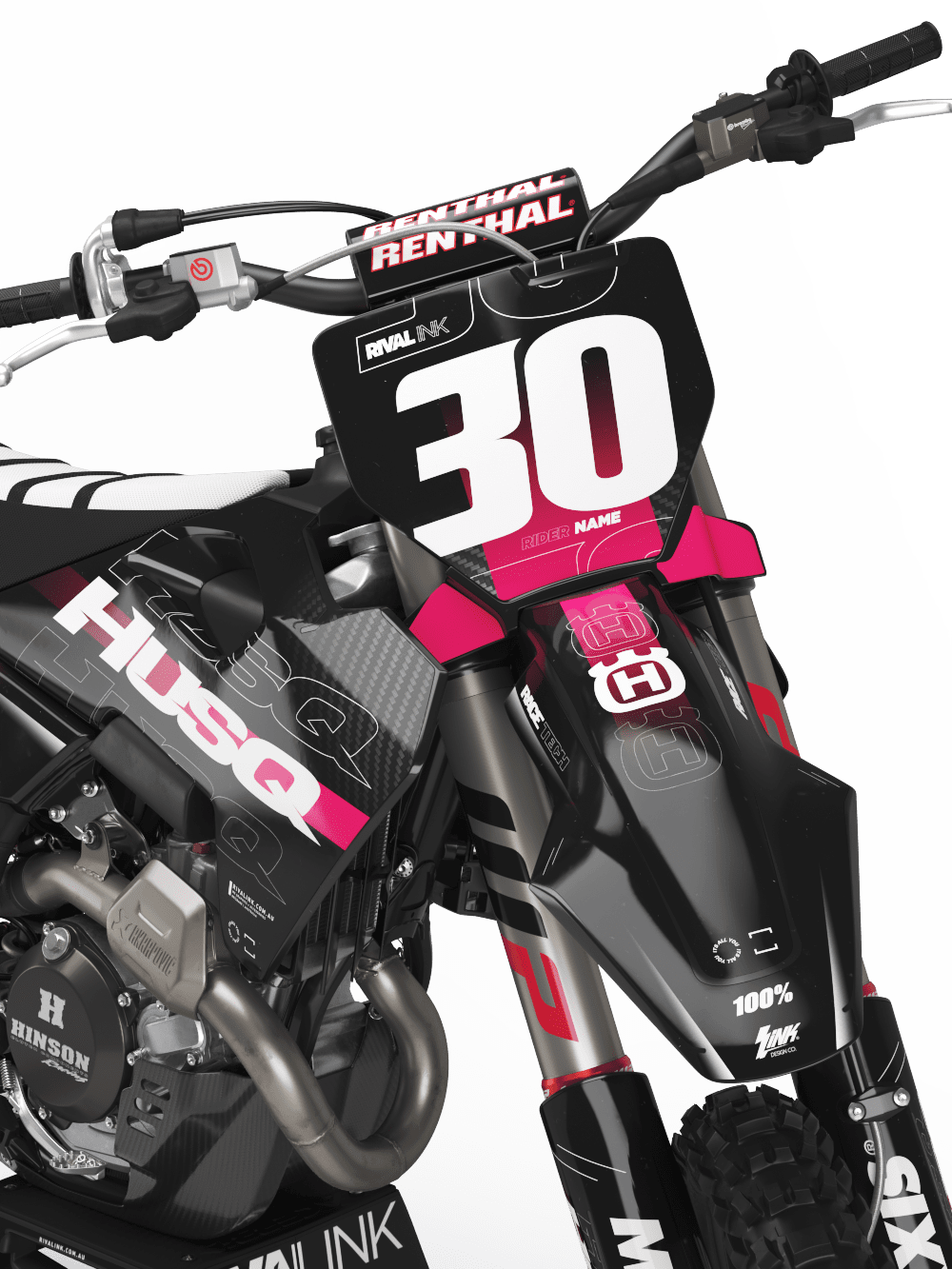 Husqvarna RADICAL Graphics Kit – Rival Ink Design Co