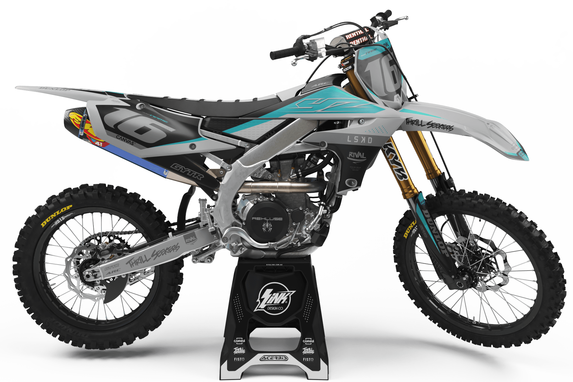 Yamaha REDUVIA GREY Graphics Kit – Rival Ink Design Co