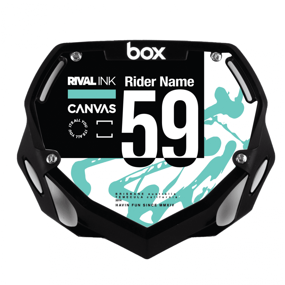 BOX Custom BMX Plate TAGGED | Rival Ink Design Co