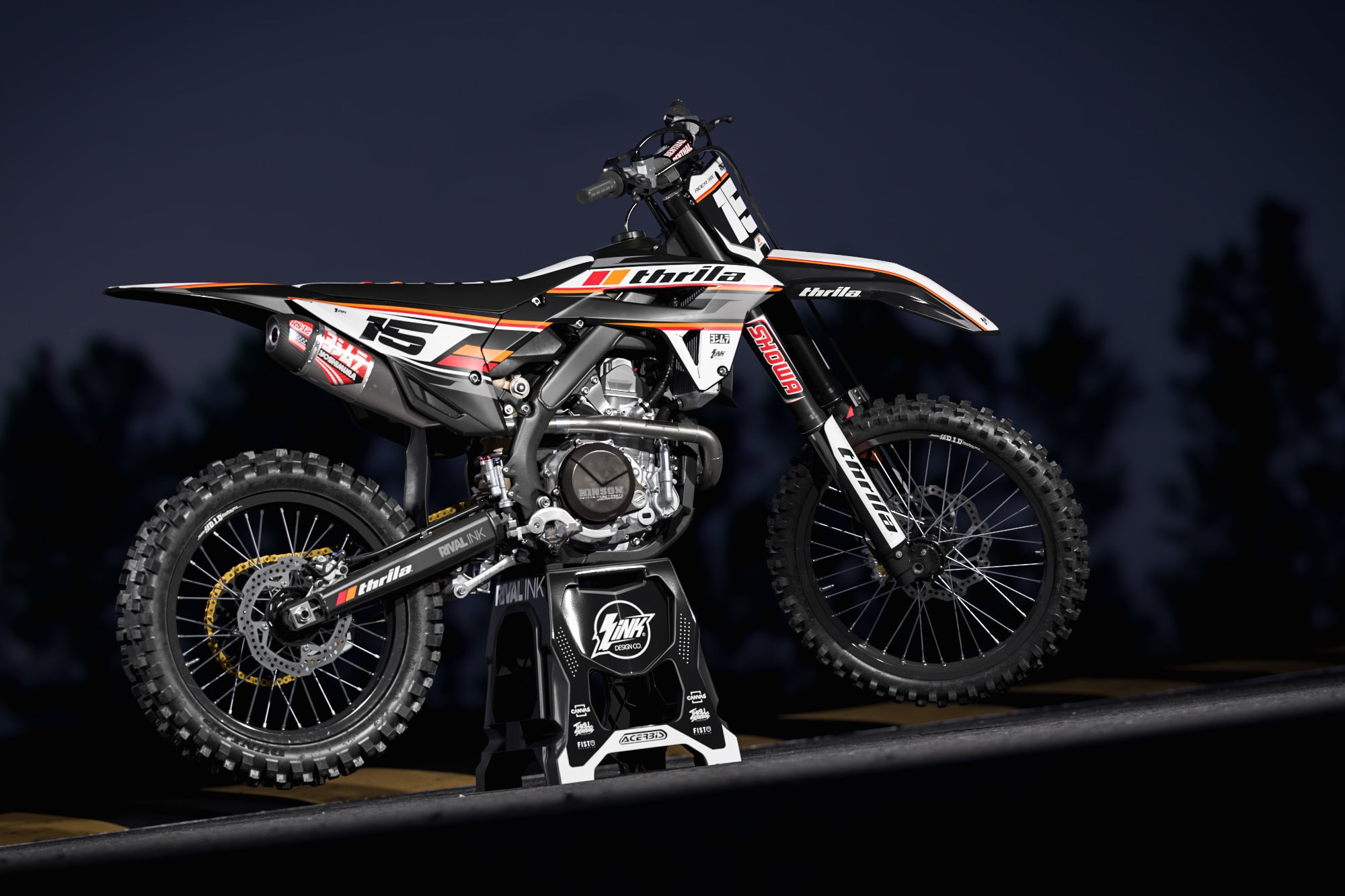 THRILA RACER Graphics Kit (All Bikes) – Rival Ink Design Co