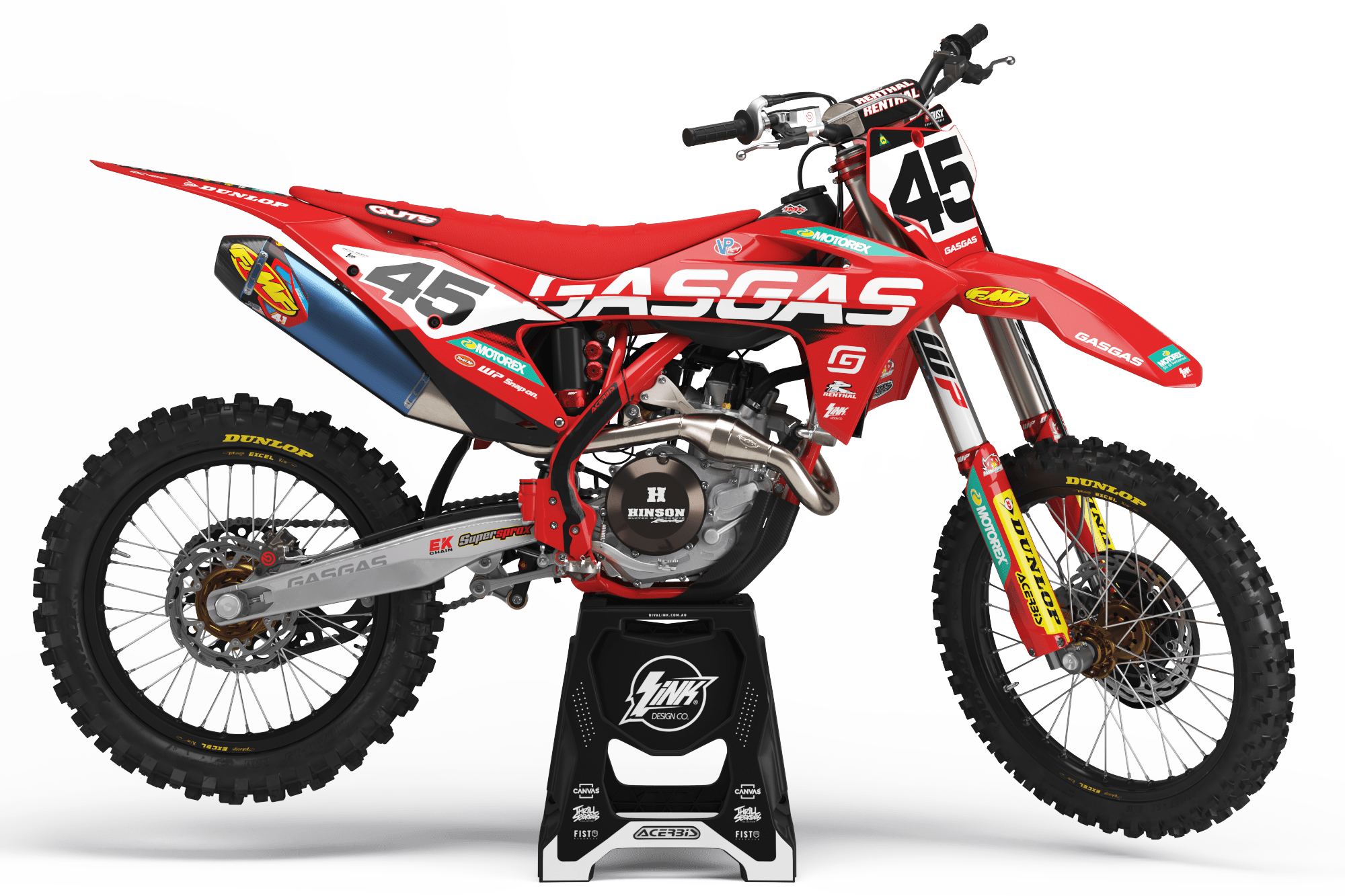 GASGAS Factory Aus Team SX 2022 Graphics Kit – Rival Ink Design Co