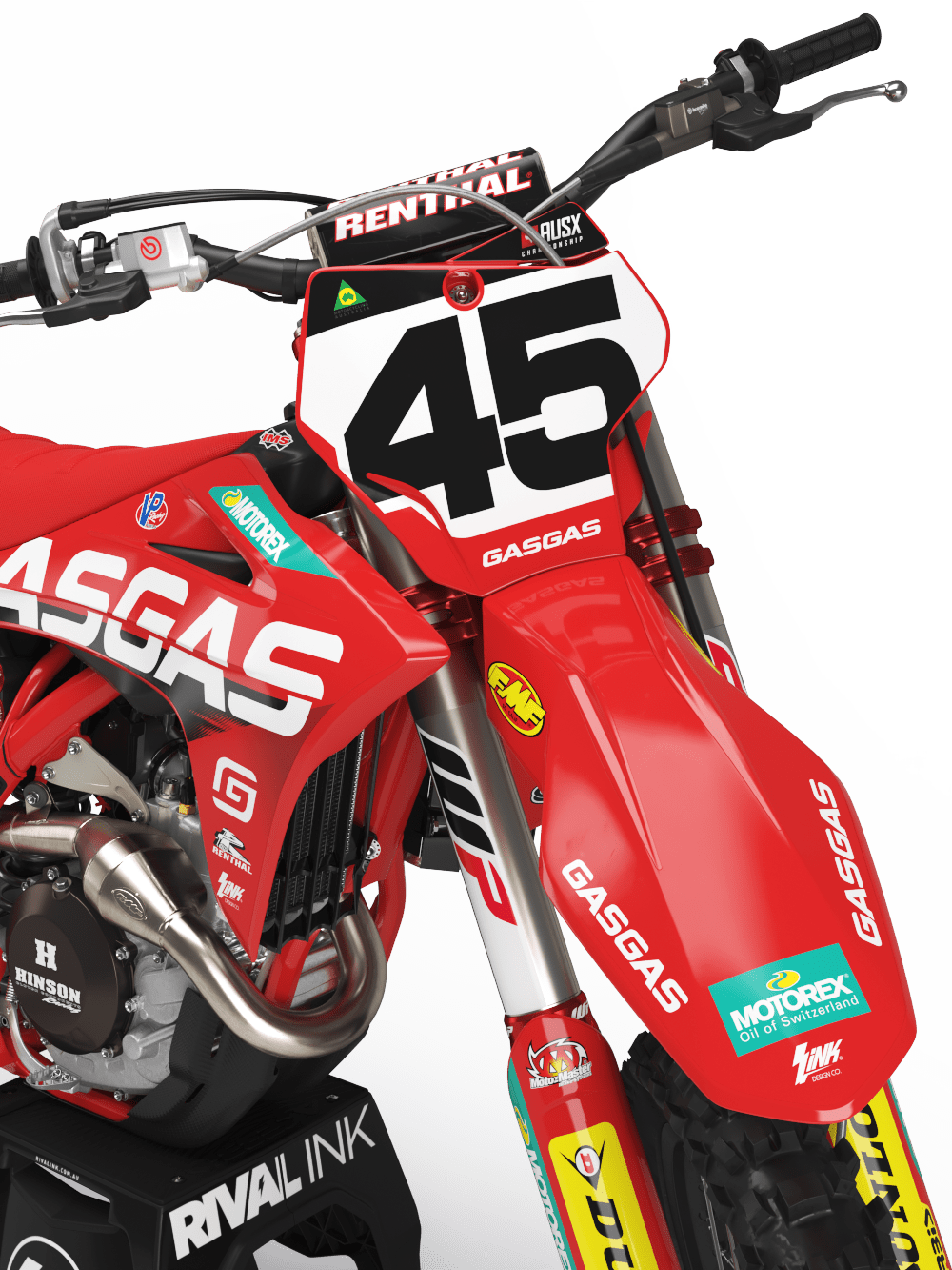 GASGAS Factory Aus Team SX 2022 Graphics Kit – Rival Ink Design Co