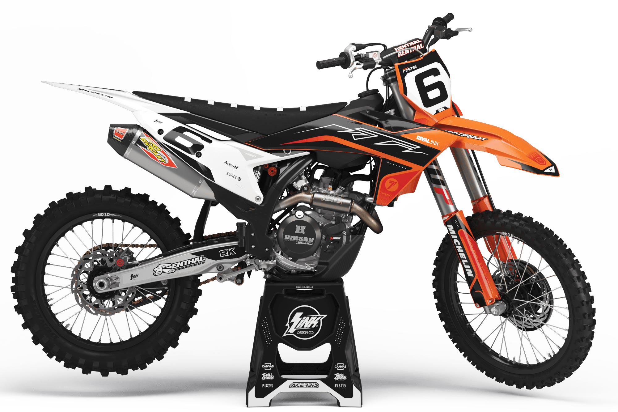 KTM TRACE Graphics Kit – Rival Ink Design Co