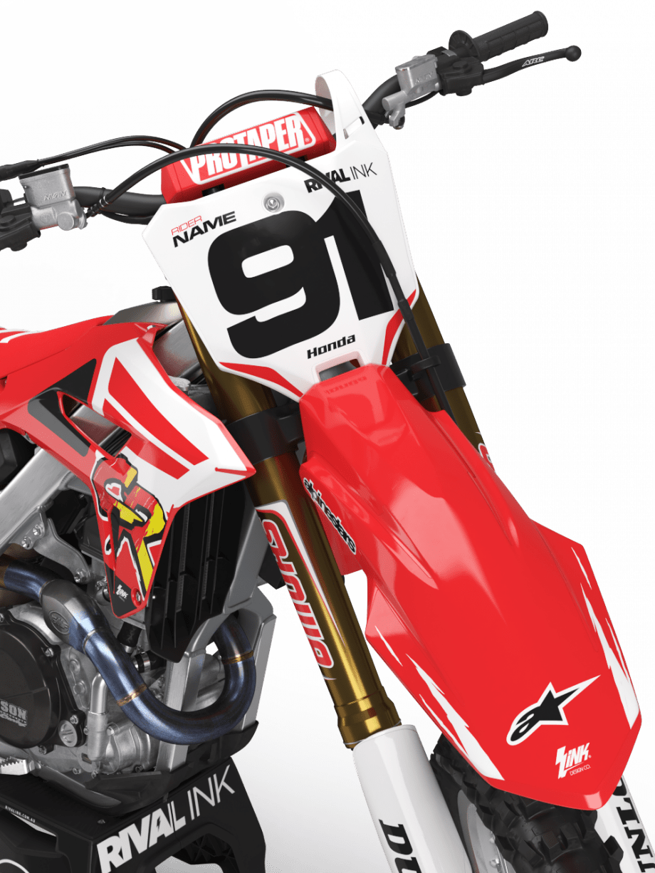 Honda RETRO 91 Graphics Kit – Rival Ink Design Co