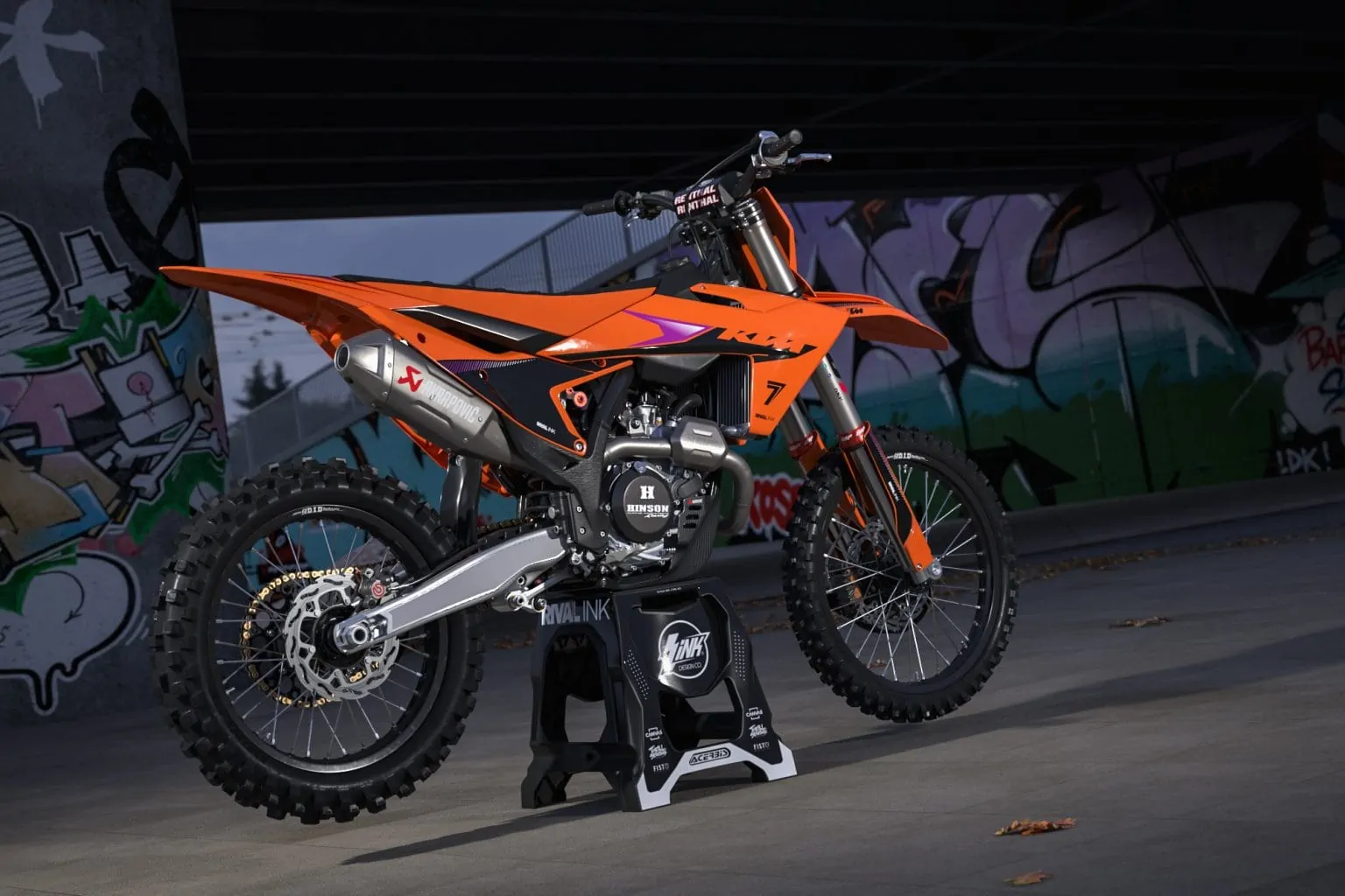 KTM METRE ORANGE Graphics Kit | Rival Ink Design Co