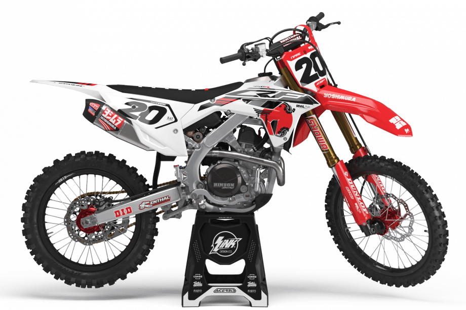 YAMAHA YZ250F 24-25 YZ450 23-25 Factory Pre-Made Graphics Kit | Rival ...
