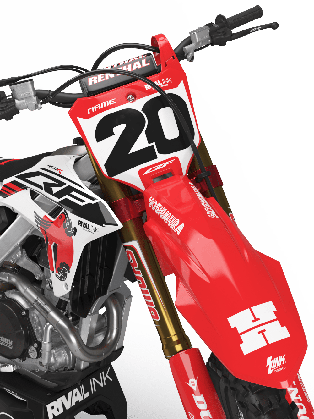 NATIONS JAPAN Graphics Kit (All Bikes) – Rival Ink Design Co
