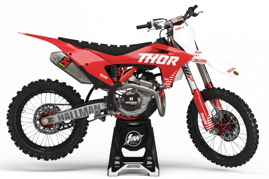 THOR HALLMAN SLICE Graphics Kit (All Bikes) | Rival Ink Design Co