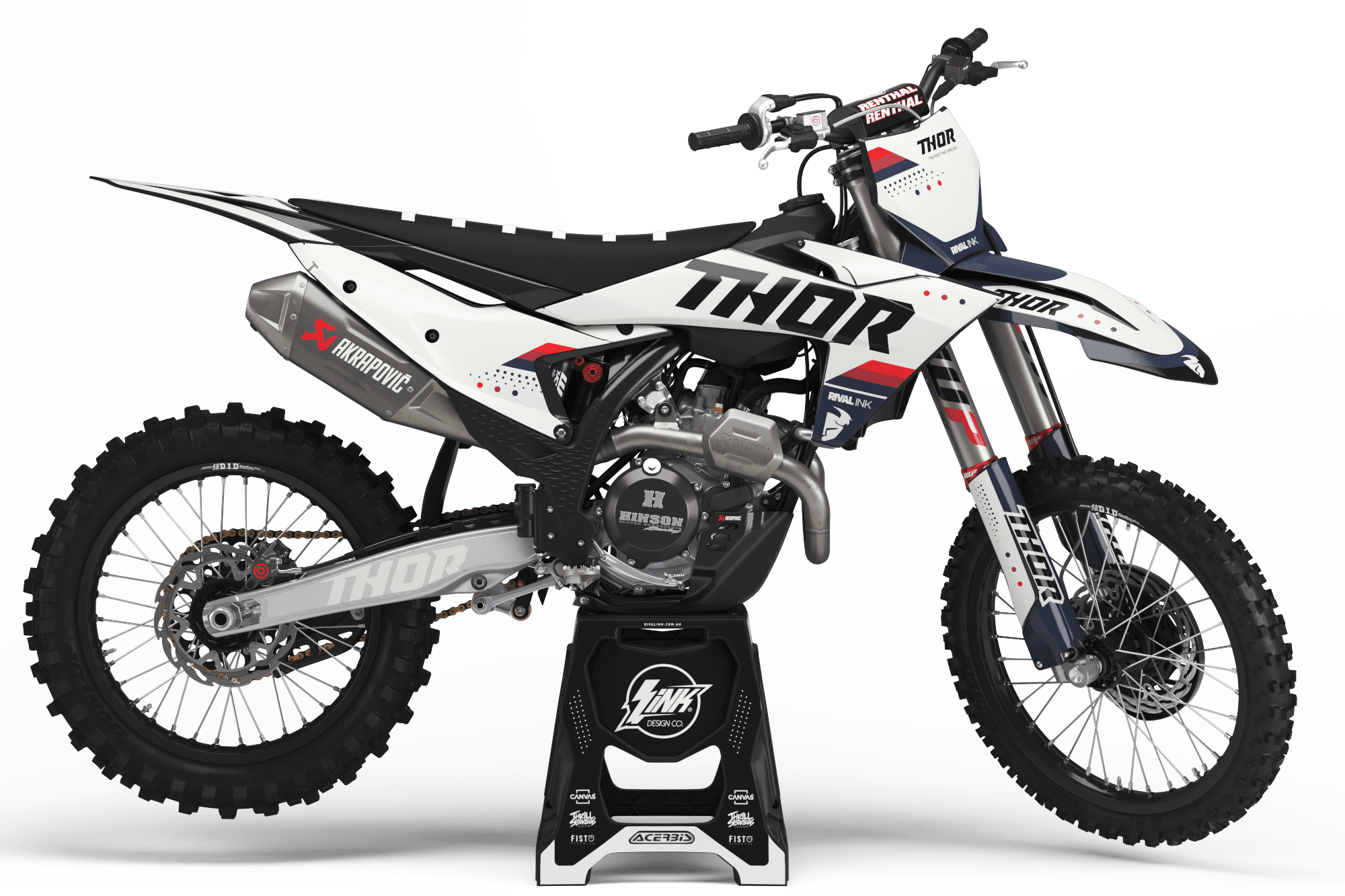 THOR PULSE MINT Graphics Kit (All Bikes) – Rival Ink Design Co