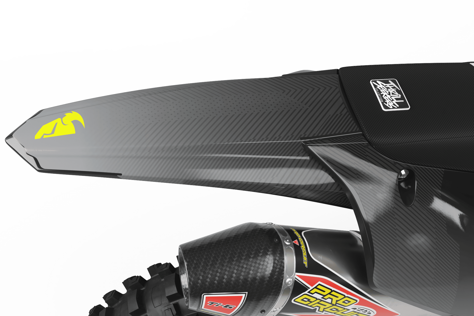 THOR TECH GREY Graphics Kit (All Bikes) – Rival Ink Design Co