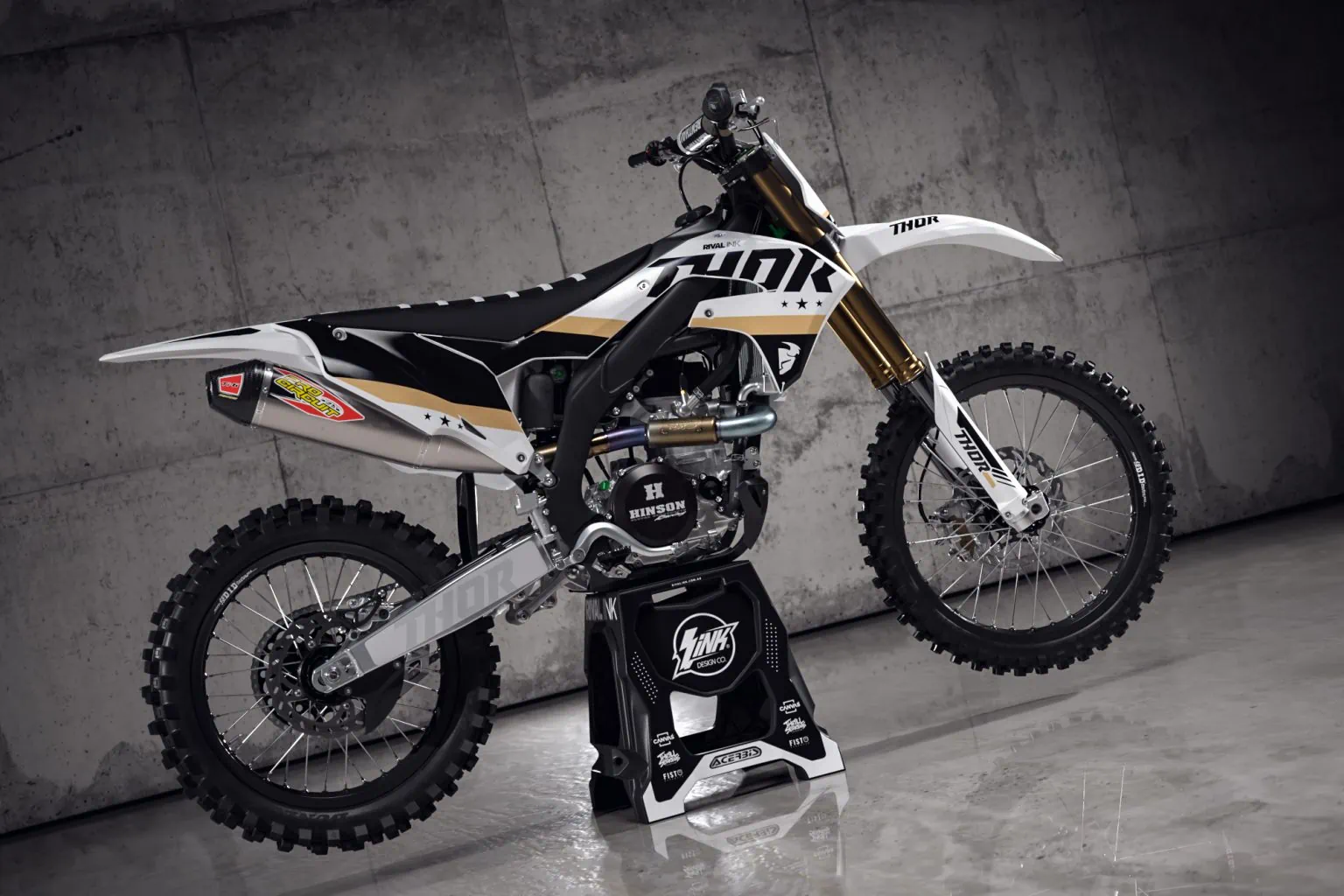 THOR DIFFER LATTE Graphics Kit (All Bikes) | Rival Ink Design Co