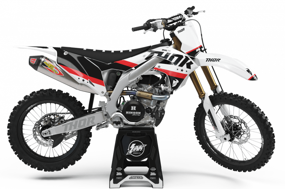 YAMAHA YZ250F 24-25 YZ450 23-25 Factory Pre-Made Graphics Kit | Rival ...