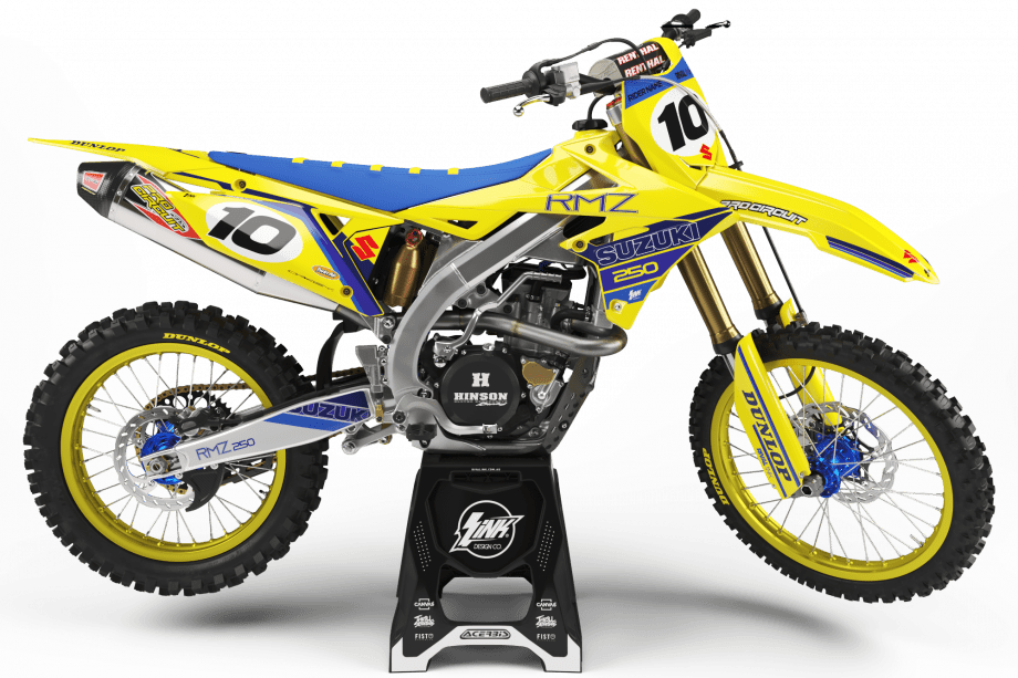 Suzuki RETRO 85 Graphics Kit – Rival Ink Design Co