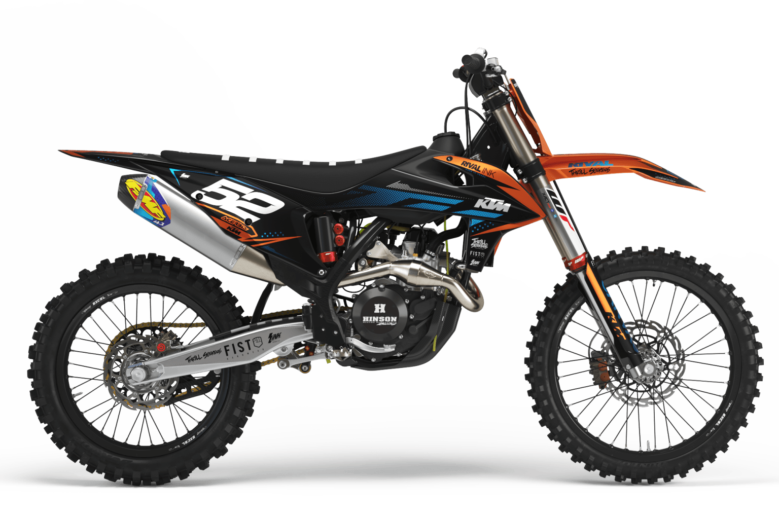 KTM FADED Graphics Kit | Rival Ink Design Co