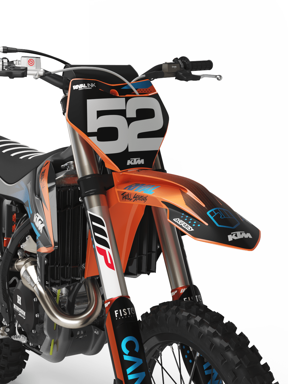 KTM FADED Graphics Kit – Rival Ink Design Co