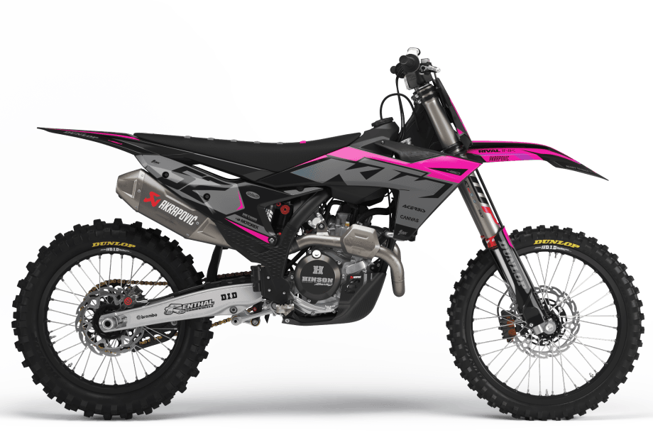 KTM STOCK 23 PINK Graphics Kit | Rival Ink Design Co