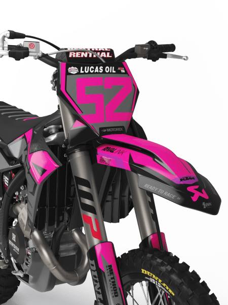 KTM STOCK 23 PINK Graphics Kit | Rival Ink Design Co