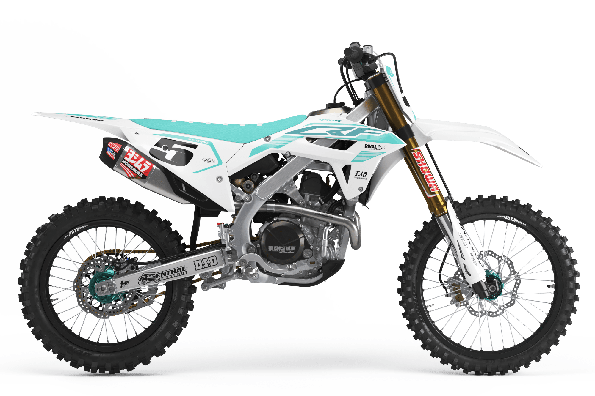 Honda LEGACY TEAL Graphics Kit – Rival Ink Design Co