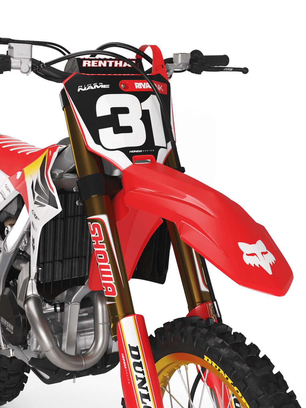 Honda CLIMAX Graphics Kit – Rival Ink Design Co