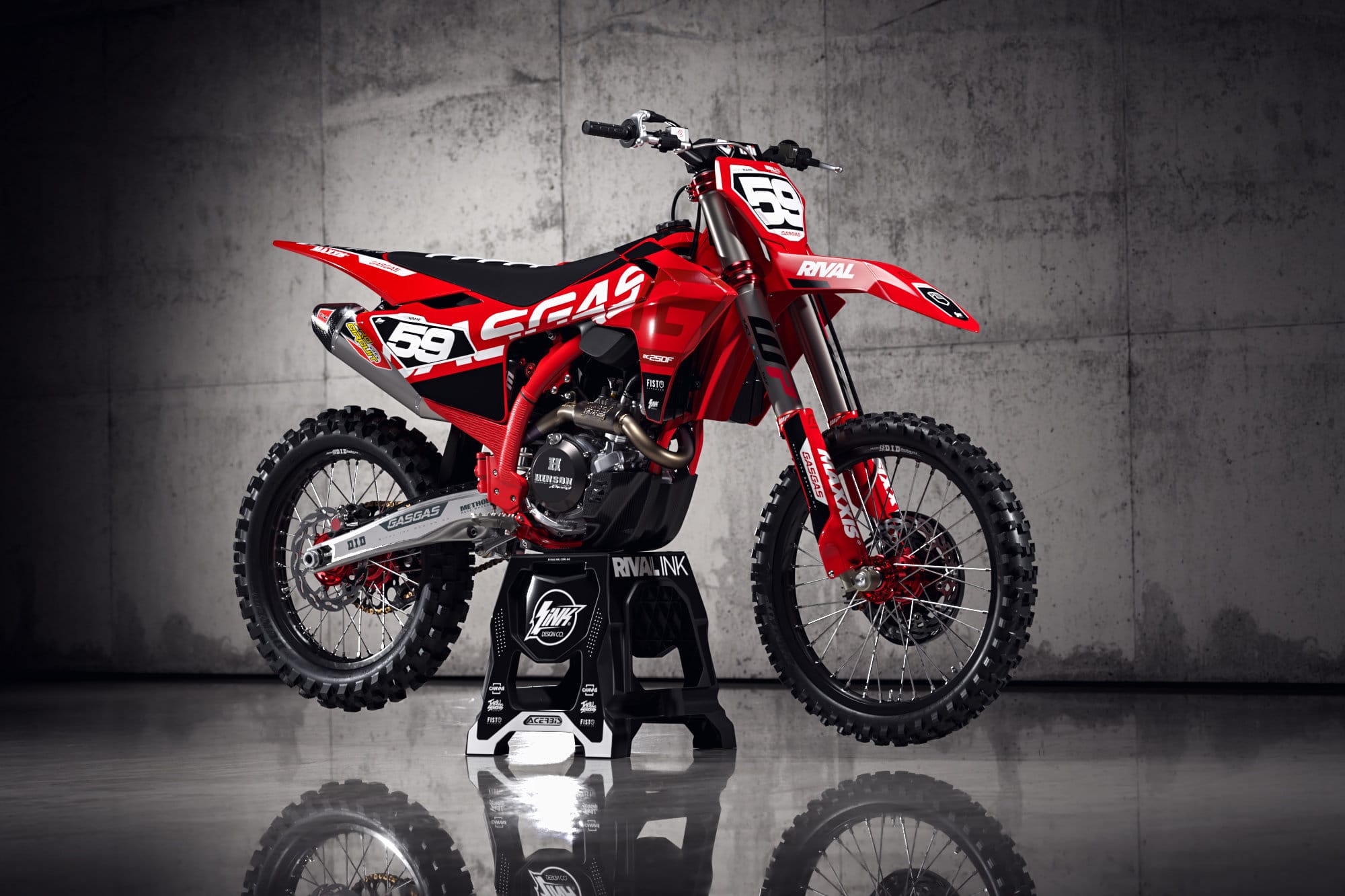 GASGAS WORKS24 Graphics Kit – Rival Ink Design Co