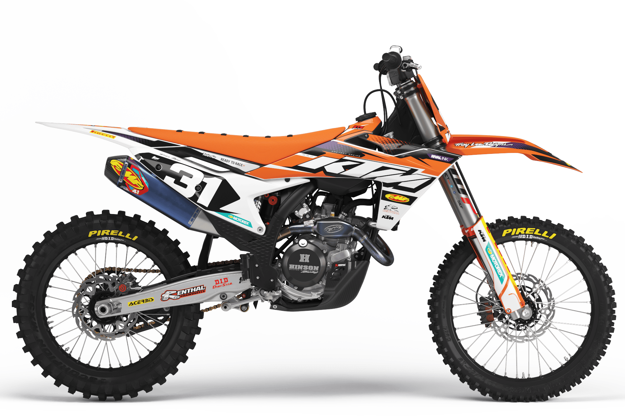 KTM CYCLONE Graphics Kit – Rival Ink Design Co KTM CYCLONE Graphics Kit – Rival Ink Design Co