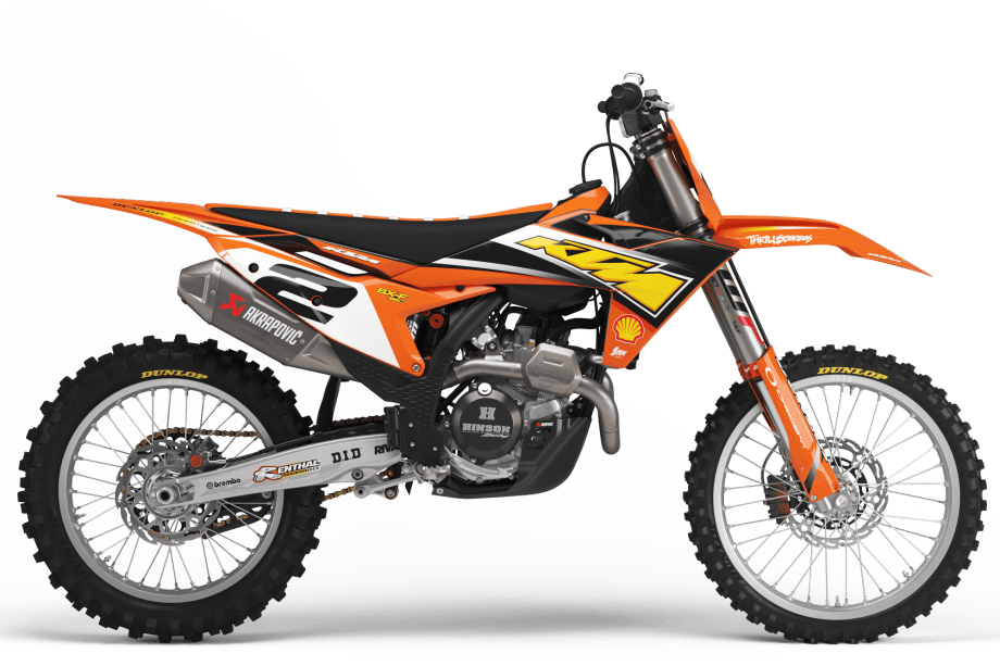 KTM RETRO 97 Graphics Kit – Rival Ink Design Co