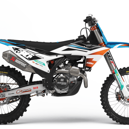 KTM STOCK24 BLUE Graphics Kit | Rival Ink Design Co