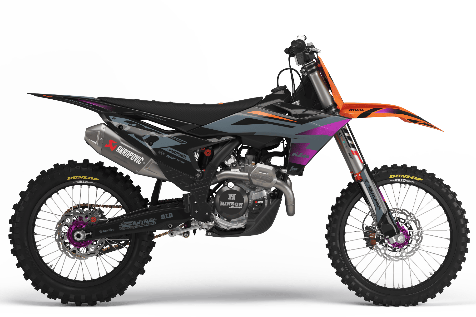 KTM STOCK24 MURDERED Graphics Kit | Rival Ink Design Co