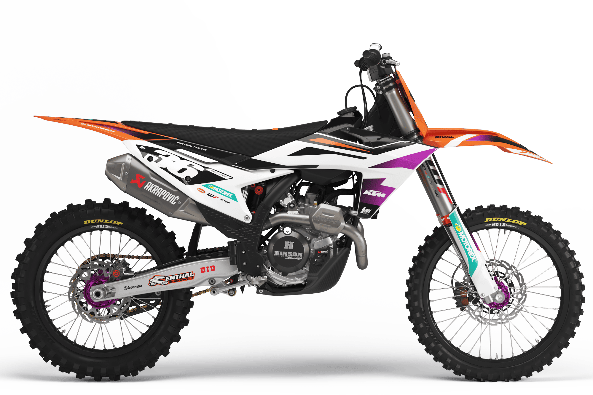 KTM Factory Graphics - Stand Out with a KTM Factory Graphics Kit