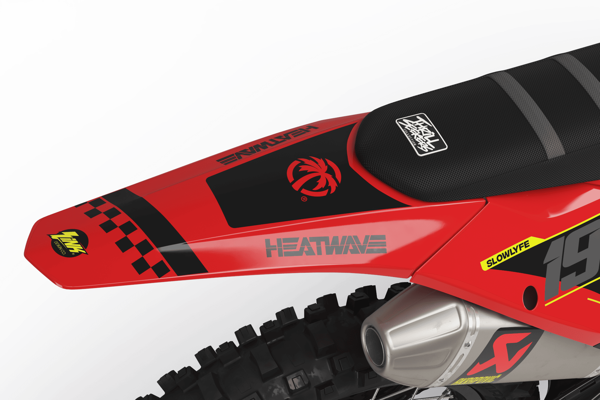 HEATWAVE RACER RED Graphics Kit (All Bikes) – Rival Ink Design Co