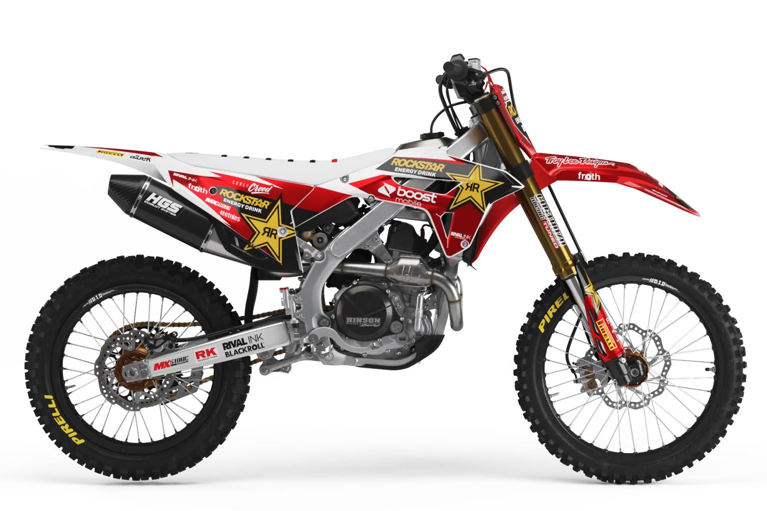 Honda Graphics Kits - Custom-Designed Honda Graphics Online