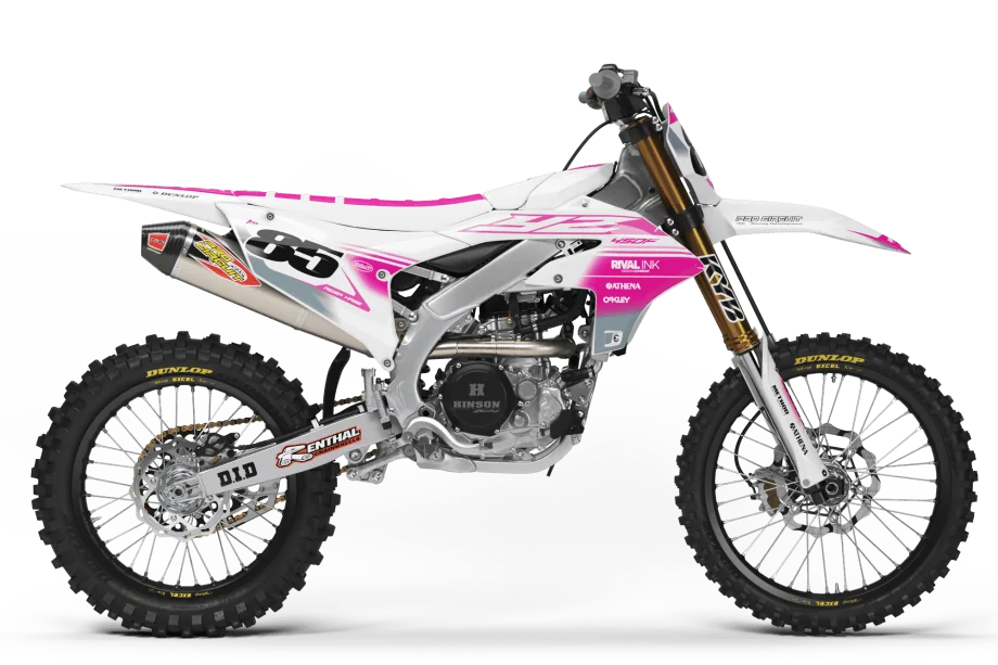 Yamaha STOCK 24 PINK Graphics Kit | Rival Ink Design Co