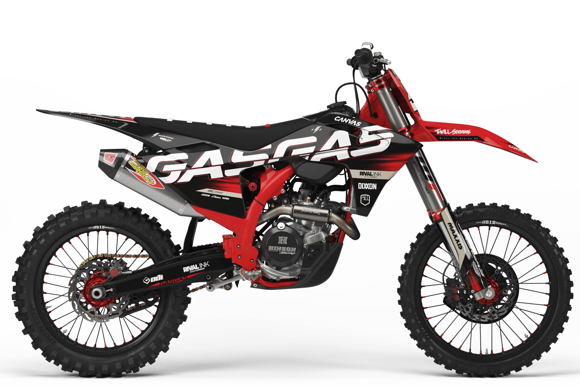 GASGAS Graphics - Buy a Bespoke GASGAS Sticker Kit